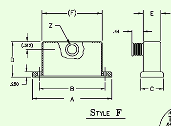 Electro Adapter: Rectangular Backshells, 901-344, 3140, Micro D ...