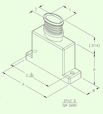 Electro Adapter: Rectangular Backshells, 901-344, 3140, Micro D ...
