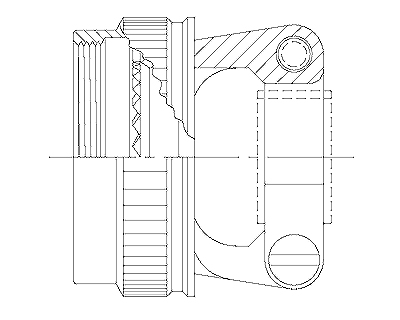 Electro Adapter Clamps Strain Reliefs Specialties, Backshells, AS85049 ...